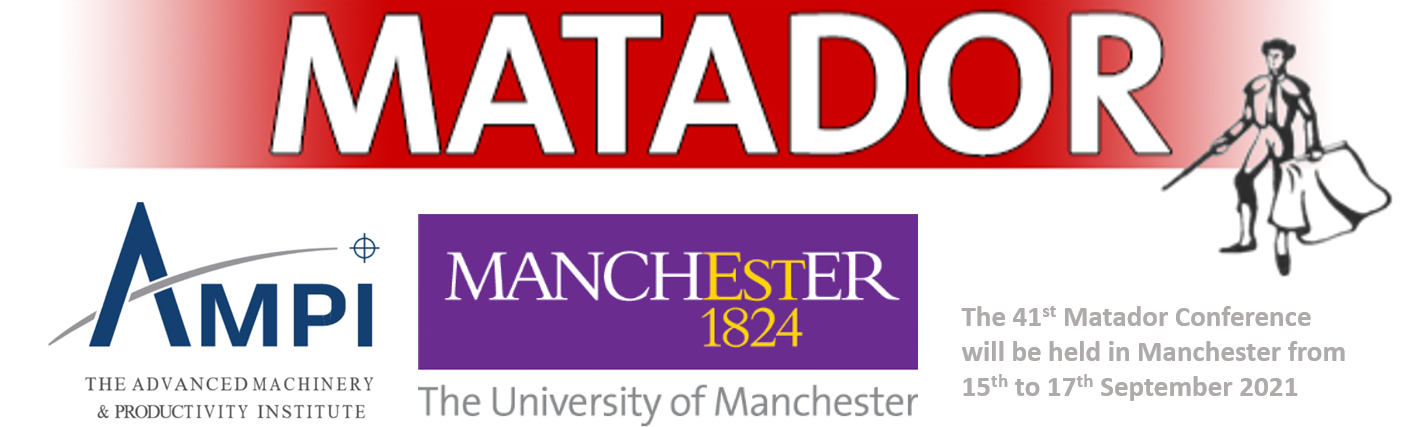 Matador Conference 15th-17th September 2021 – euspen