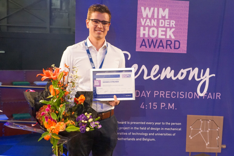 Wim van der Hoek Award goes to Dennis Struver (TU Eindhoven) – euspen